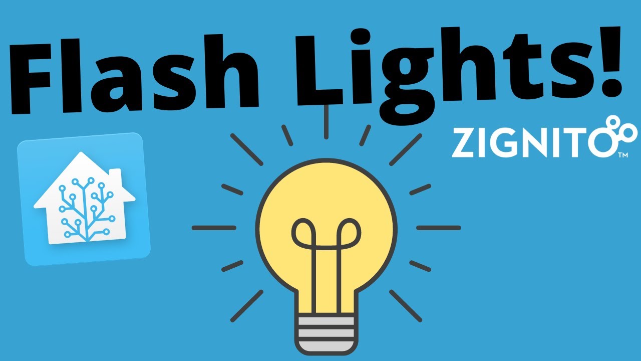 HOW to Flash Lights in Home Assistant (Zigbee LED Light strip Zignito ...