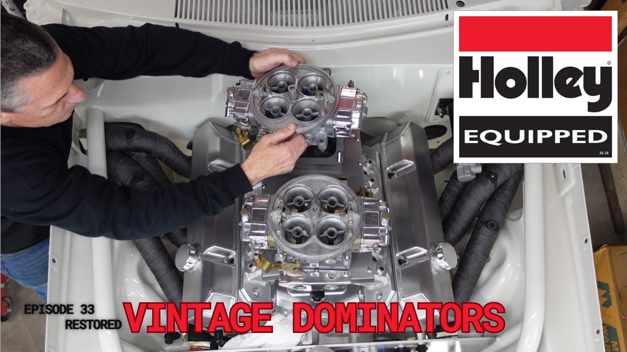 DIY HOLLEY DOMINATORS, STREETCAR, adjustable air bleeds - YouTube