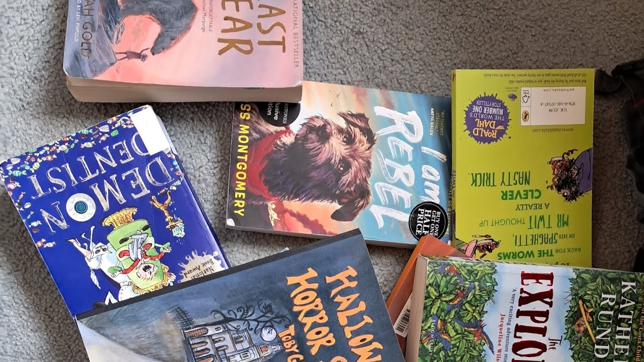 10 Book recommendations for kids 8-12 - YouTube