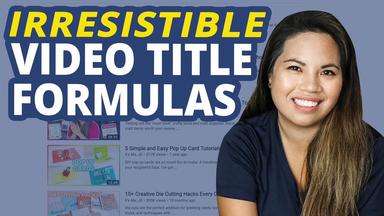 8 Ways To Create IRRESISTIBLE VIDEO TITLES (That Still Work For SEO ...
