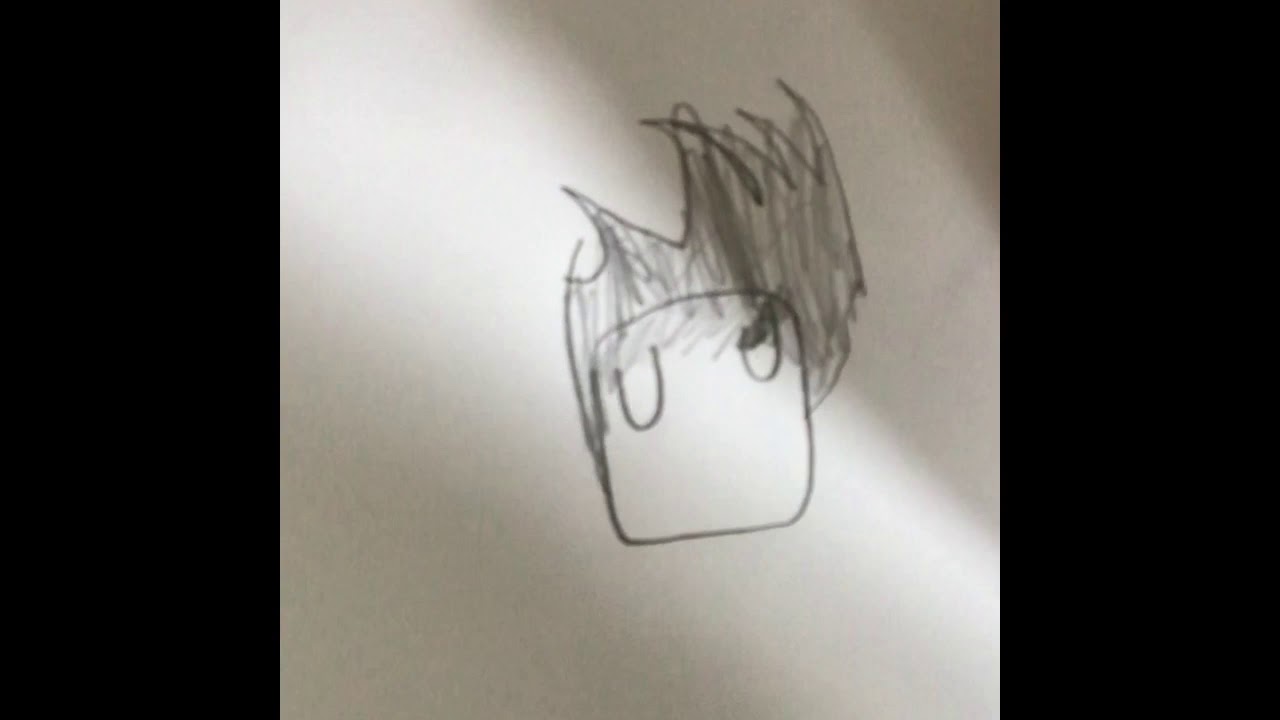 How to draw roblox character - YouTube