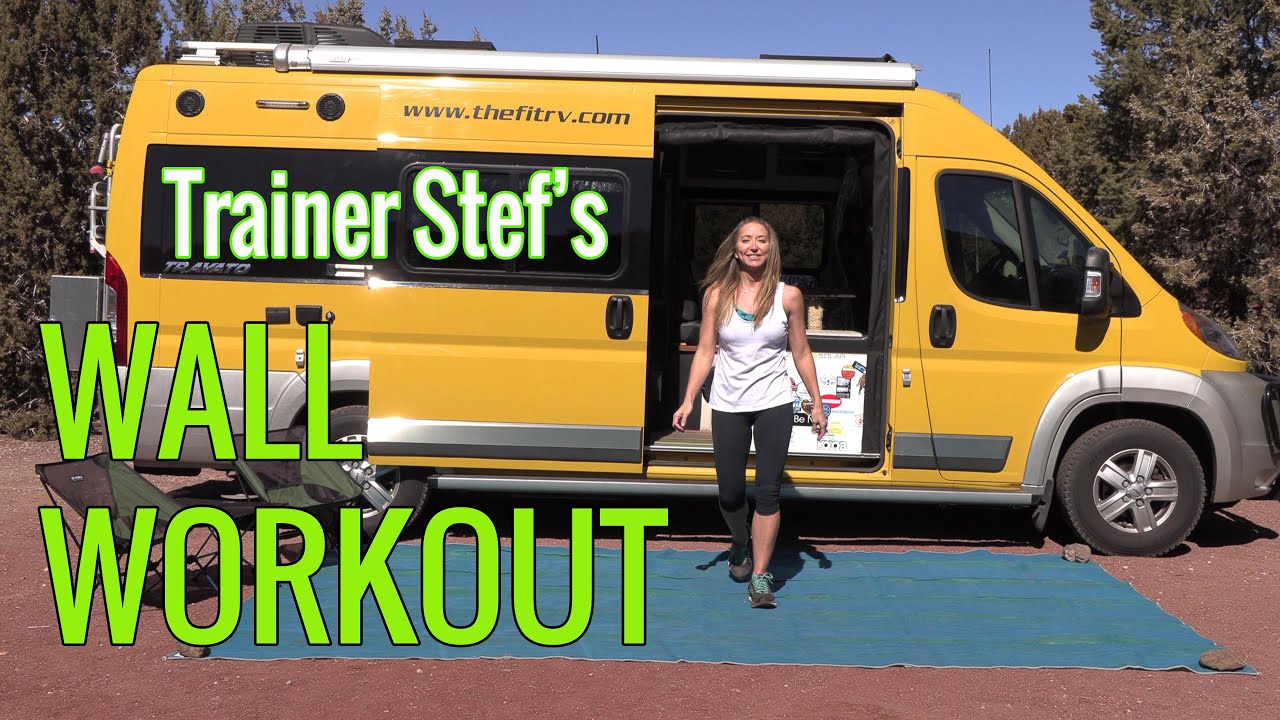 30-Minute Full-Body Wall Workout Great for Beginners and Seniors - YouTube