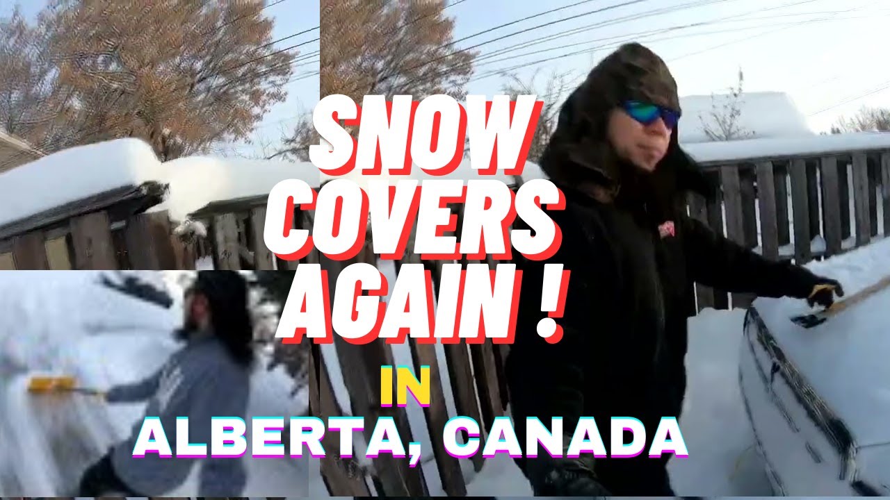 BELIEVE IT OR NOT ! Winter is not over yet in Canada! - YouTube