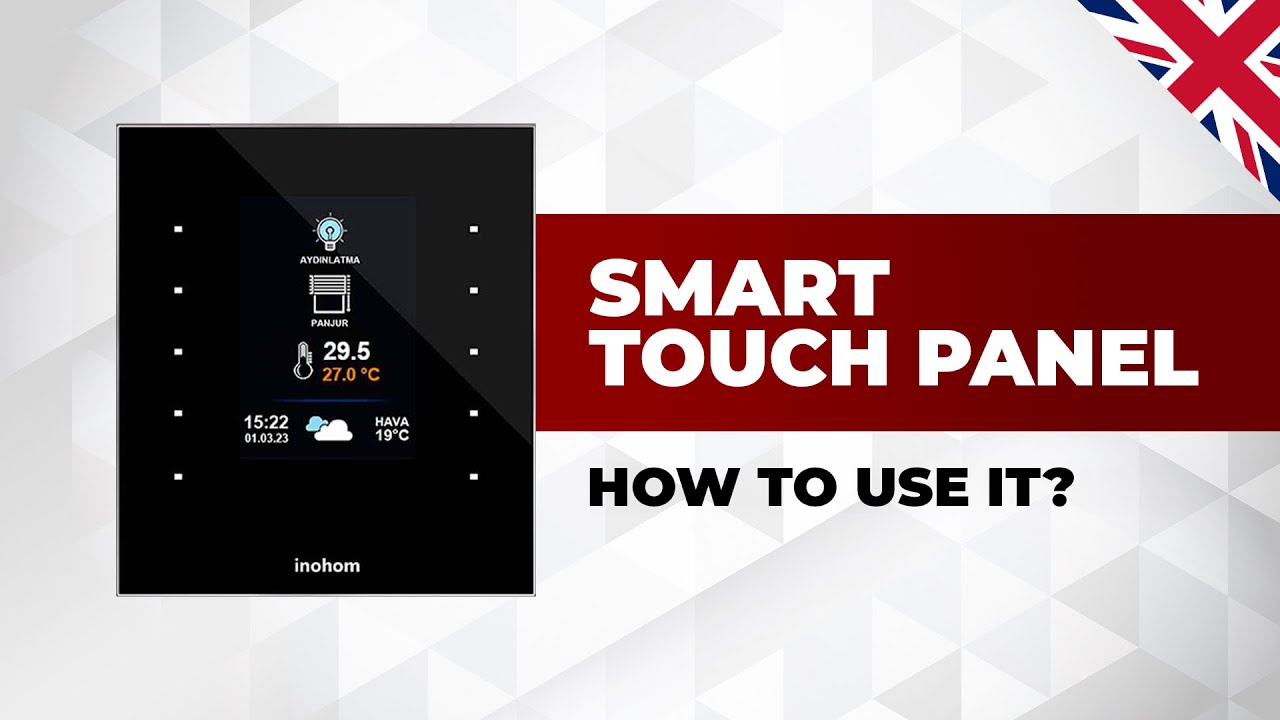 How to Use inohom Smart Touch Panel (STP)? (English) - YouTube