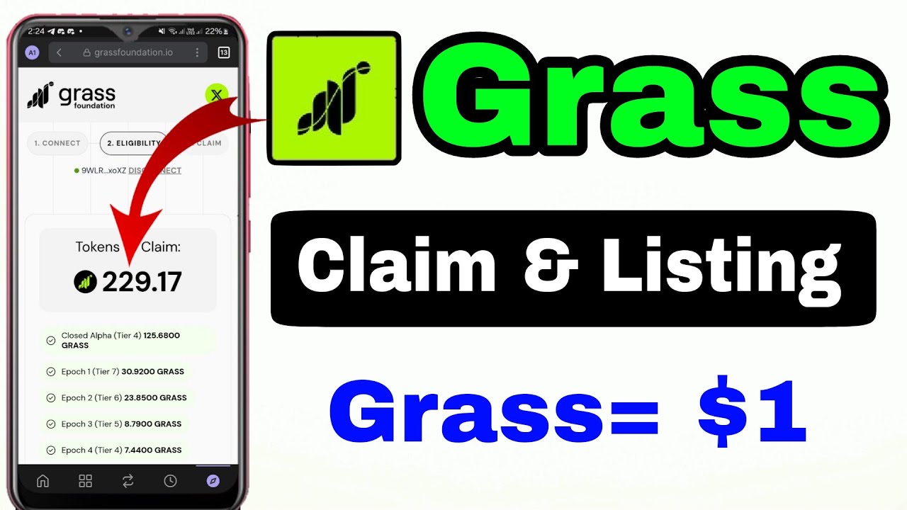 Grass Airdrop Claim and Listing Date | 1Grass = $1 | Grass Airdrop ...