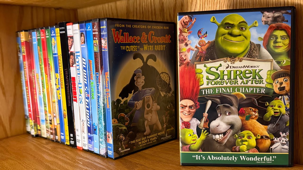 My Dreamworks DVD Collection - YouTube