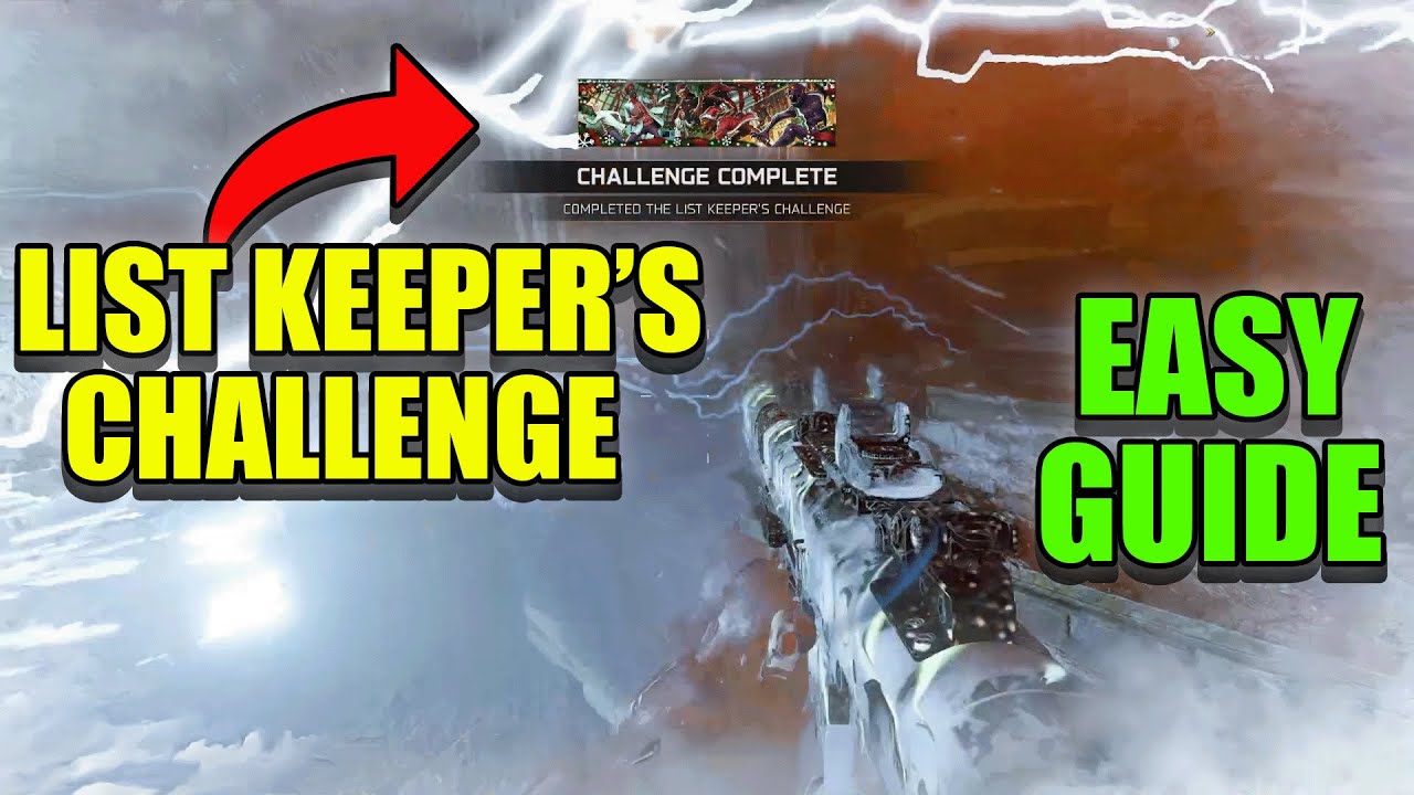List Keeper’s Challenge EASY Guide (Holiday Event) – Black Ops 7 ...