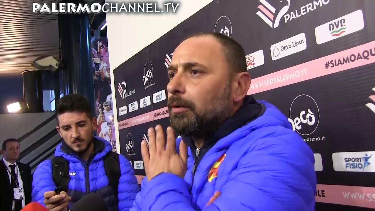 Ssd Palermo-FC Messina 2-0. Allenatore Messina Ernesto Gabriele in ...
