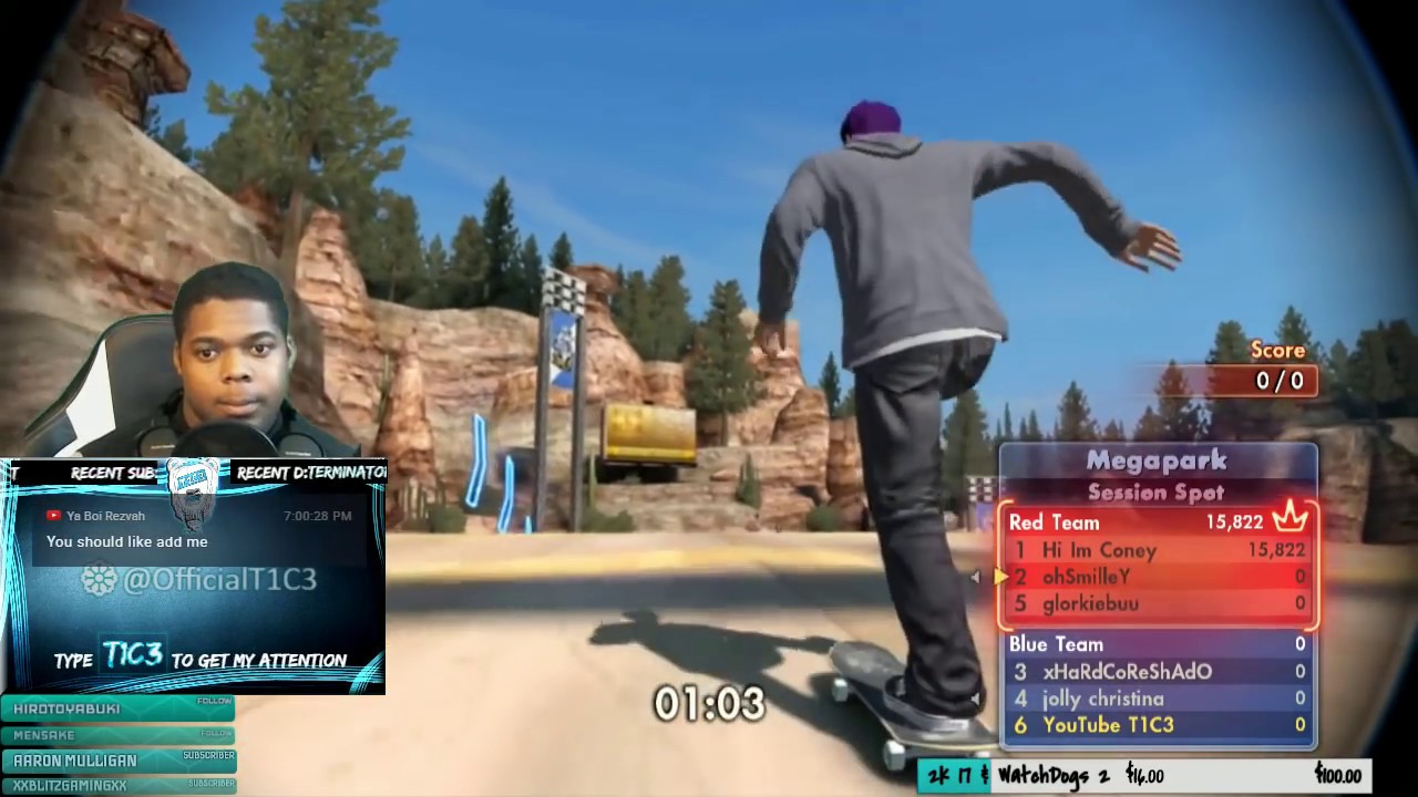 Skate 3 Live VOD | X7 Albert Drops By to Say Hi - YouTube
