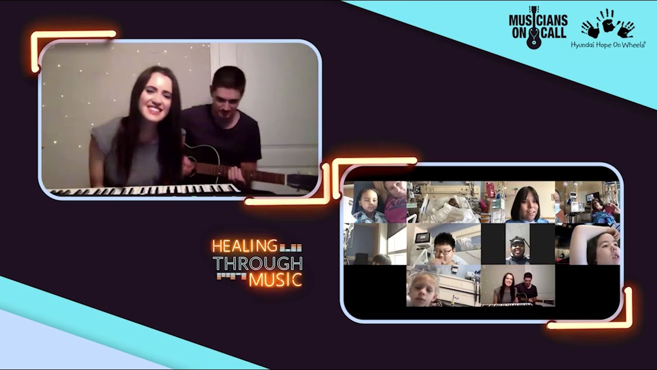 Laura Marano Gets Patients Dancing | Healing Through Music - YouTube