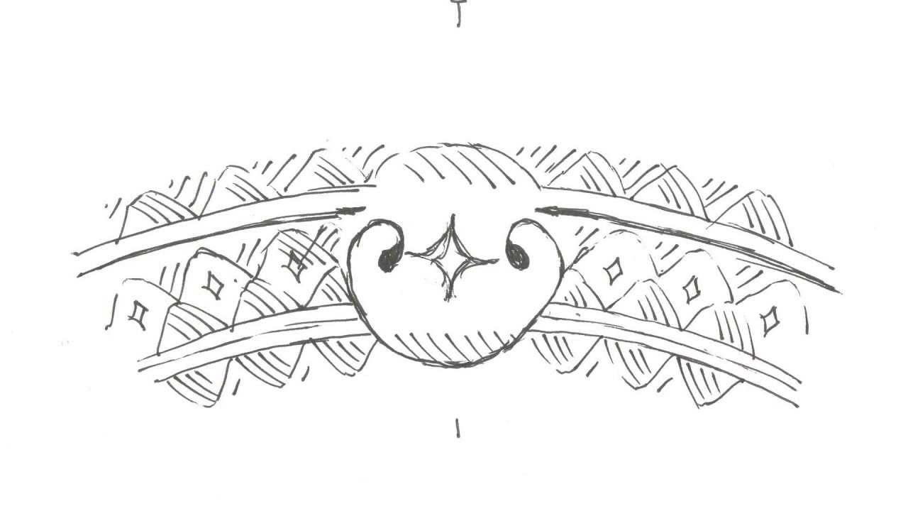 Circular Calligraphy Border Preview - Part 1 - YouTube
