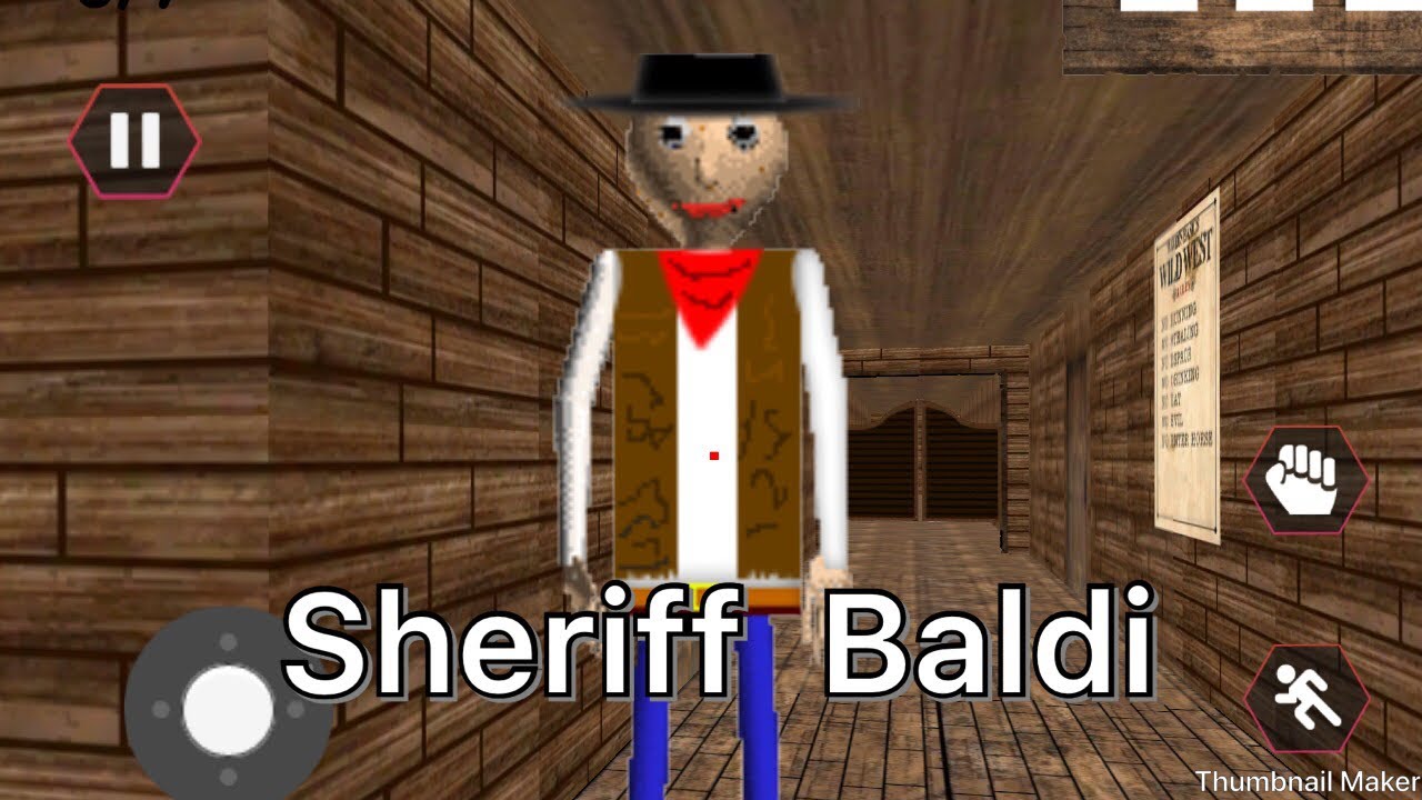 Sheriff Baldi in Wild West Full Gameplay - YouTube