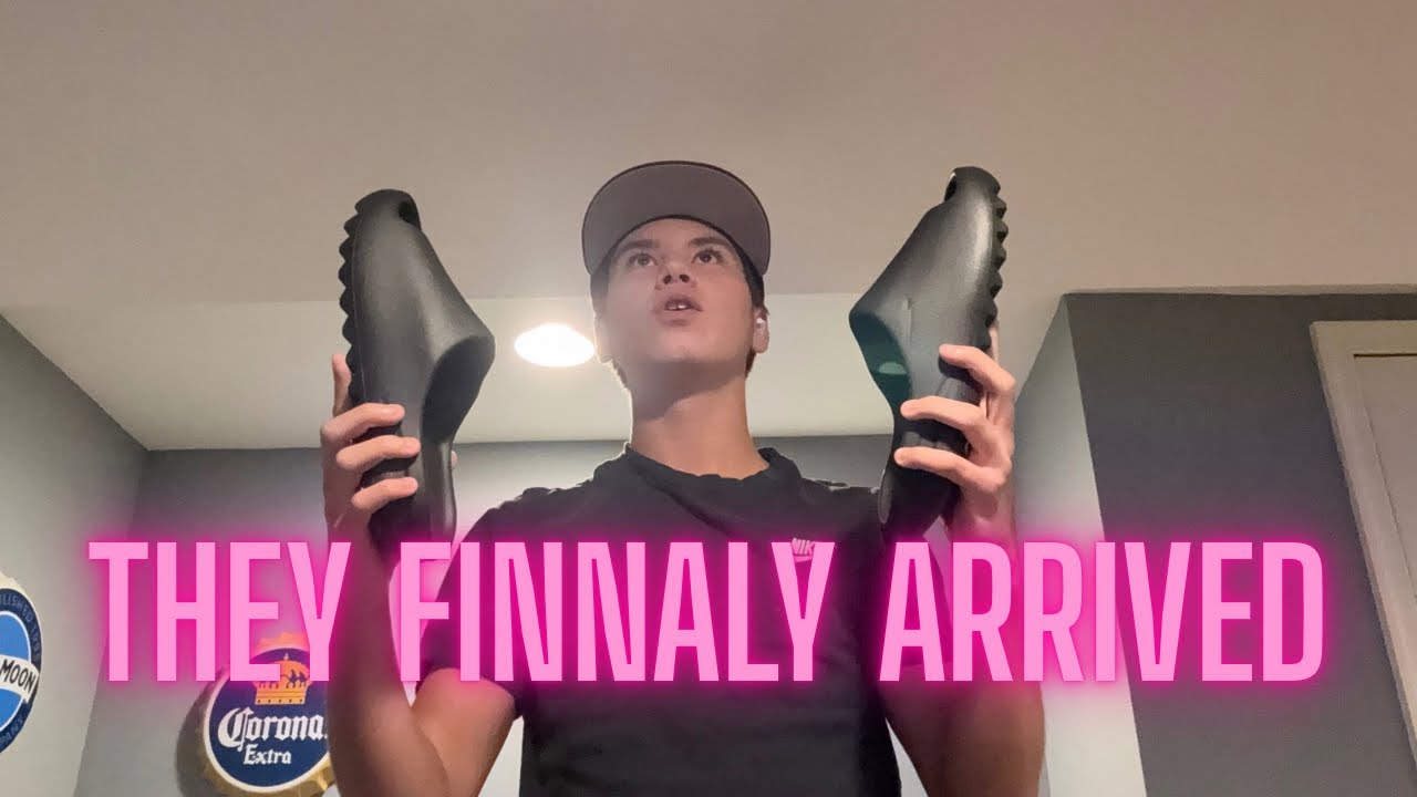 The $20 Yeezy slide have arrived! YS-01 review - YouTube