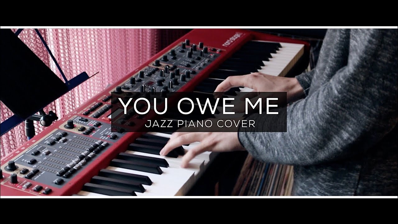 The Chainsmokers - You Owe Me | Jazz Piano Cover by David Kaylor - YouTube