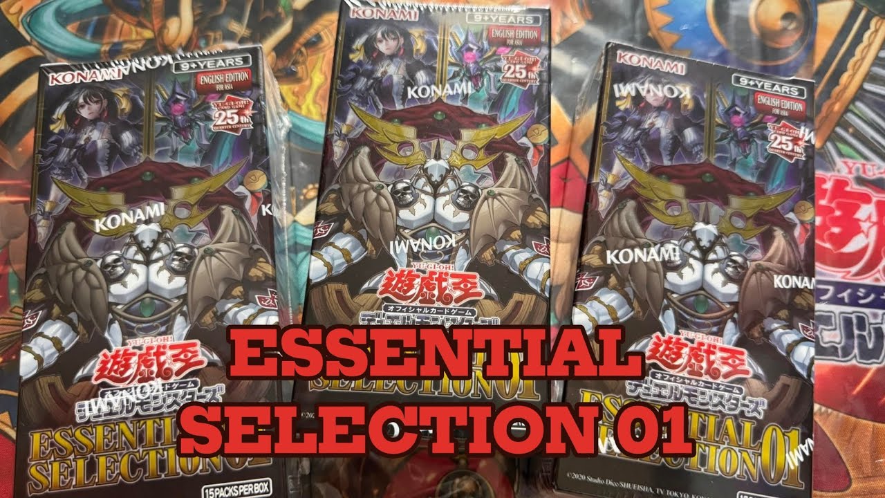 ESSENTIAL SELECTION 01!! BOX OPENNING!! - YouTube