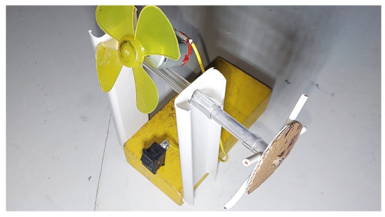 DIY Adjust Fan - How To Make Adjust Fan At Home 💡 - YouTube