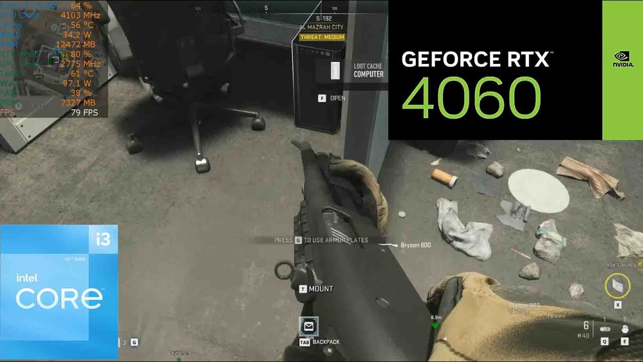 RTX 4060 Warzone 2.0 - YouTube