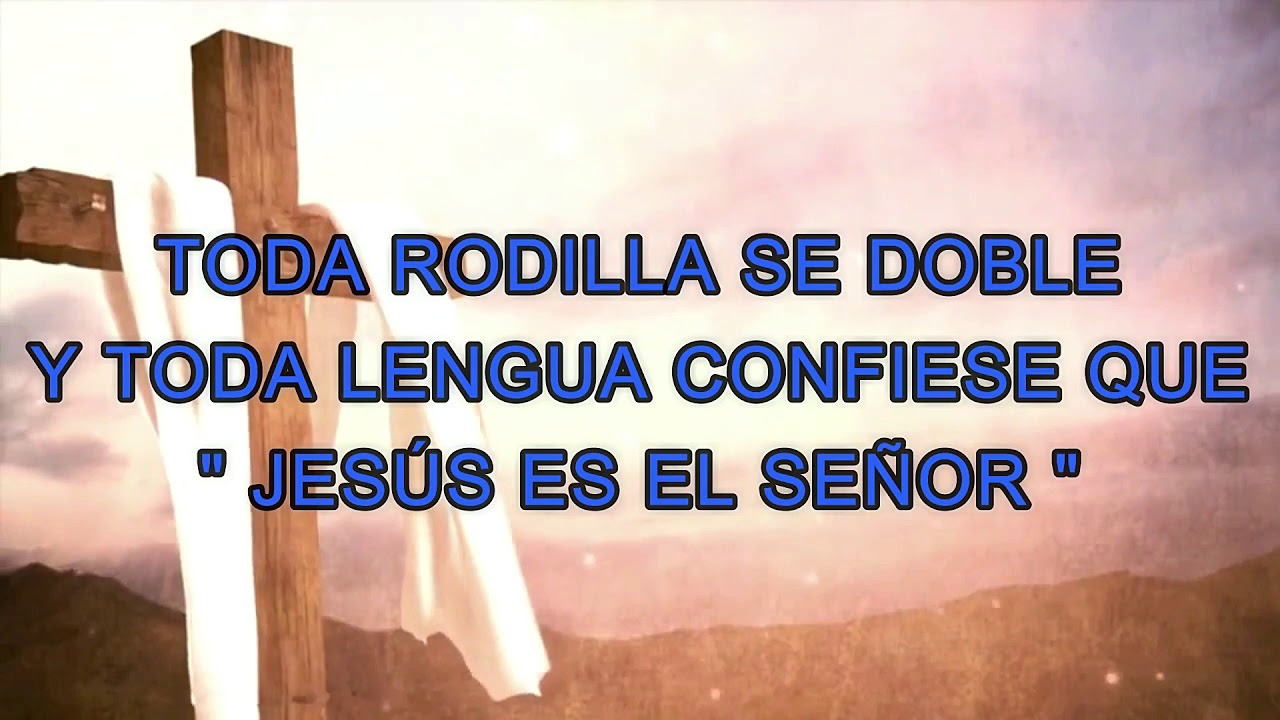 Vídeo 39. JESÚS ES EL SEÑOR (LETRA) - Jesús Adrián Romero - YouTube