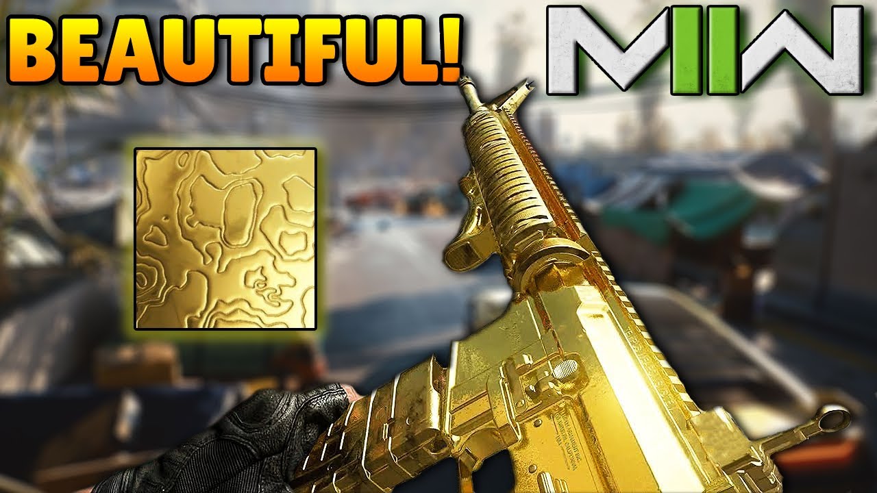The Gold M4 is BEAUTIFUL! - MW2 Gameplay - YouTube