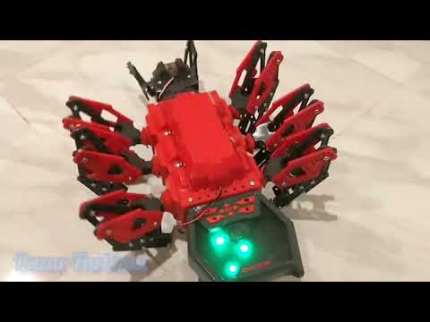 Araña animatronica Mecca spider Meccano con sonidos, luces ...