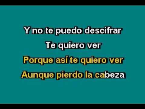Pambo - Asi Te Quiero Karaoke - YouTube