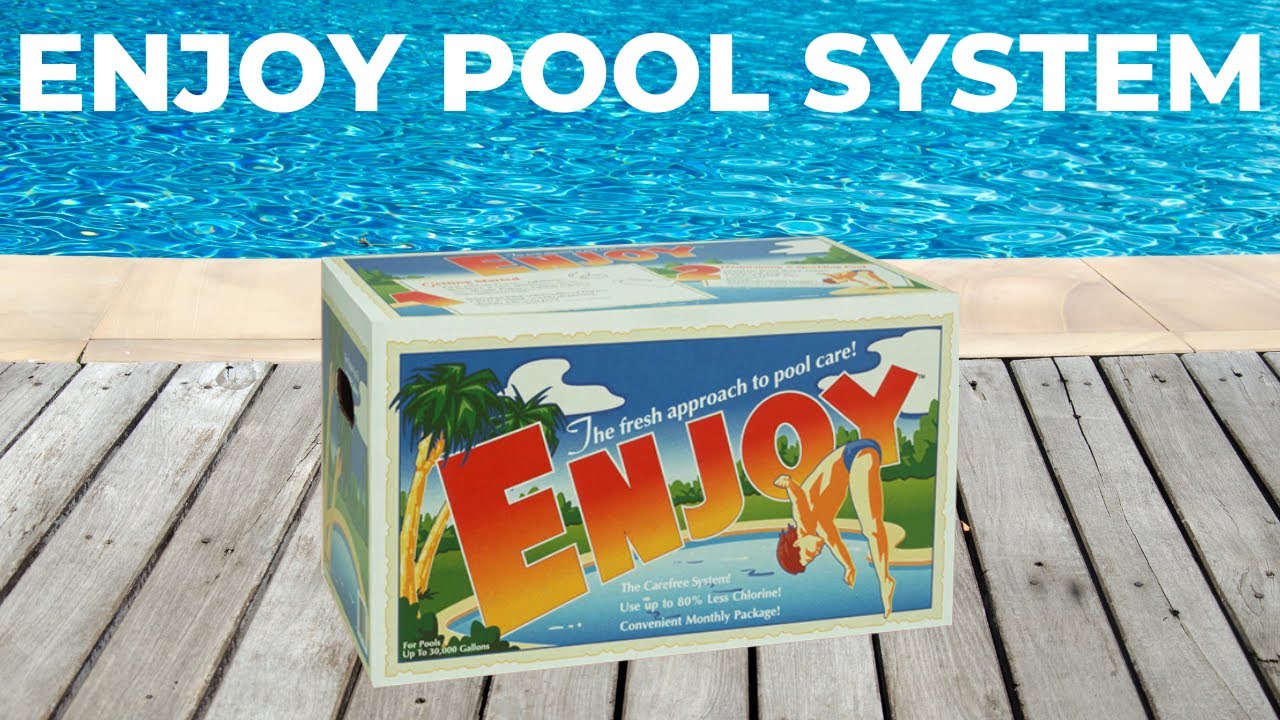 Enjoy Brand Swimming Pool Chemicals "The Fresh Approach to Pool Care ...