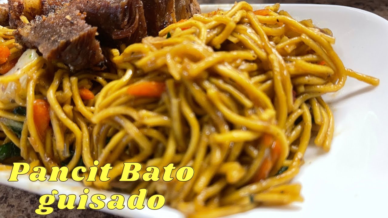 Pancit Bato || Bicol Pancit Bato - YouTube