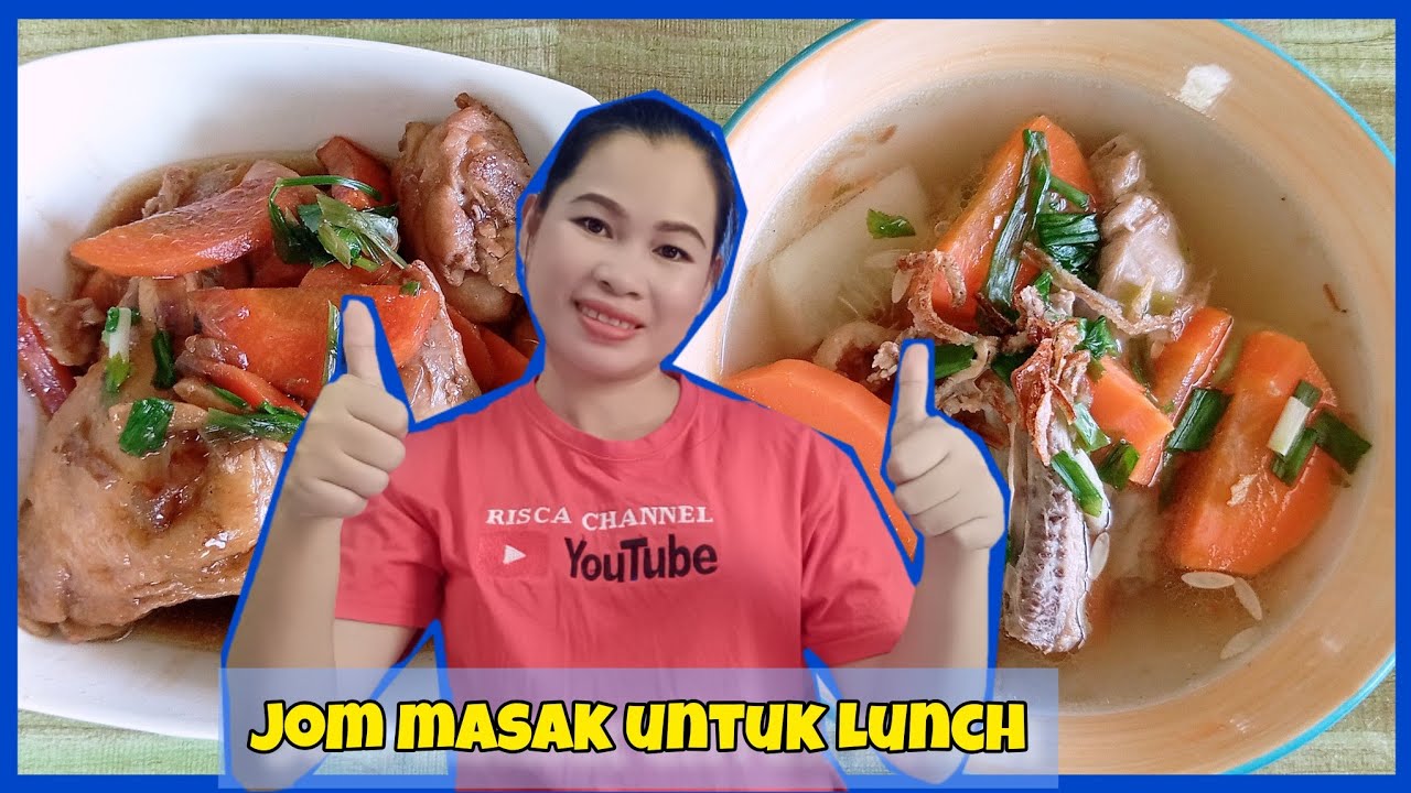 Jom Masak Untuk Lunch|Menu Simple Tapi Sihat Dan Sedap⁉️ - YouTube