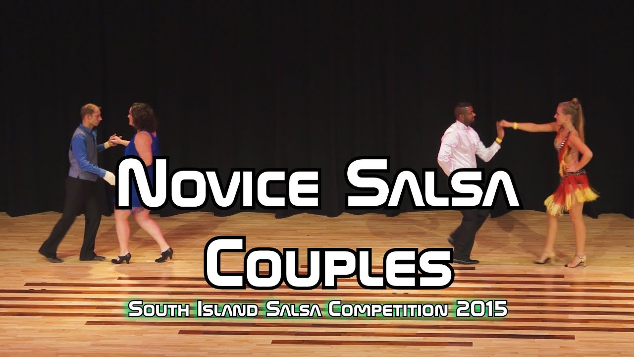 Novice Salsa Couples South Island Salsa Comp 2015 - 720p - YouTube