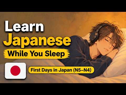 Uyurken Japonca Öğrenin | Japonca etkili bir şekilde nasıl öğrenilir: Japonya'da İlk Günler (N5–N4)