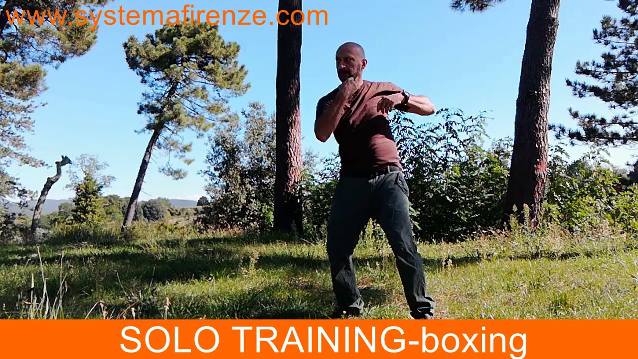 Systema, solo training, boxing - YouTube