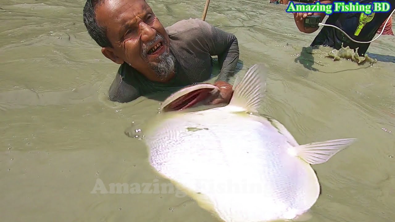 The old man hunts great fish | Fishing with traditional polo | Reanna ...