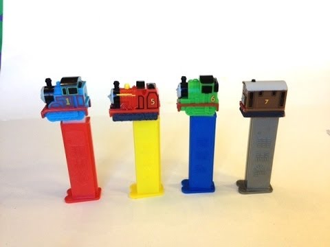 Thomas and Friends Trains Thomas, James, Percy, Toby Pez Candy Dispeser ...