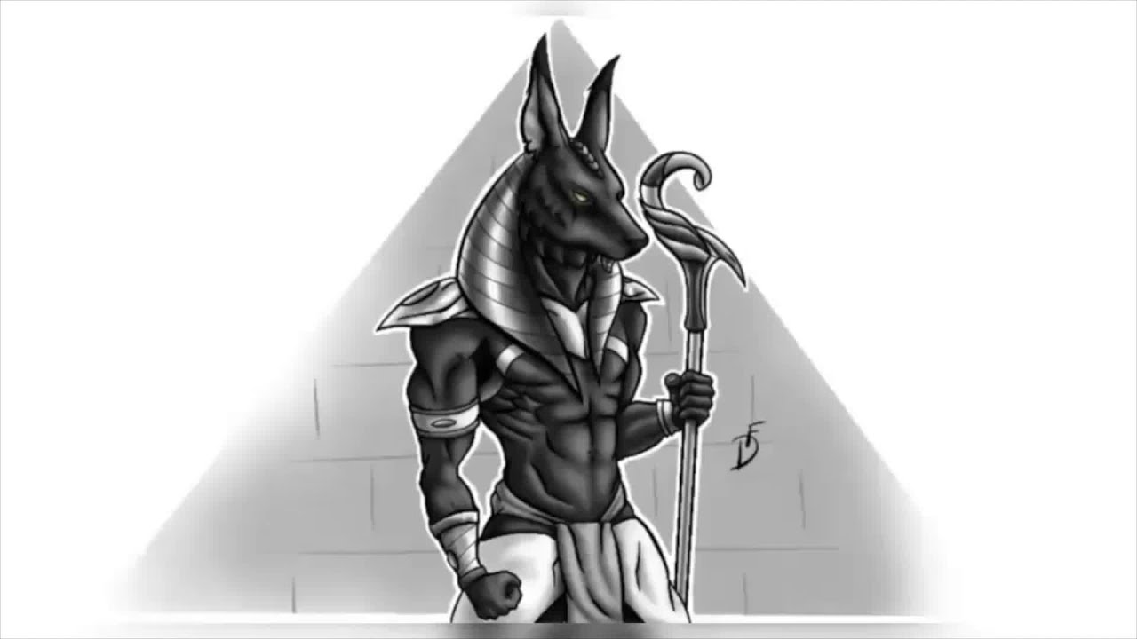Cómo Dibujar Anubis - Dios Egipcio - YouTube