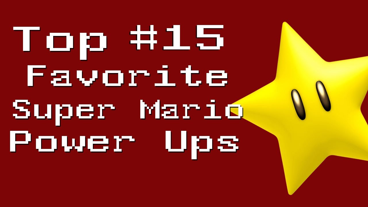 Top #15 Favorite Super Mario Power Ups - YouTube
