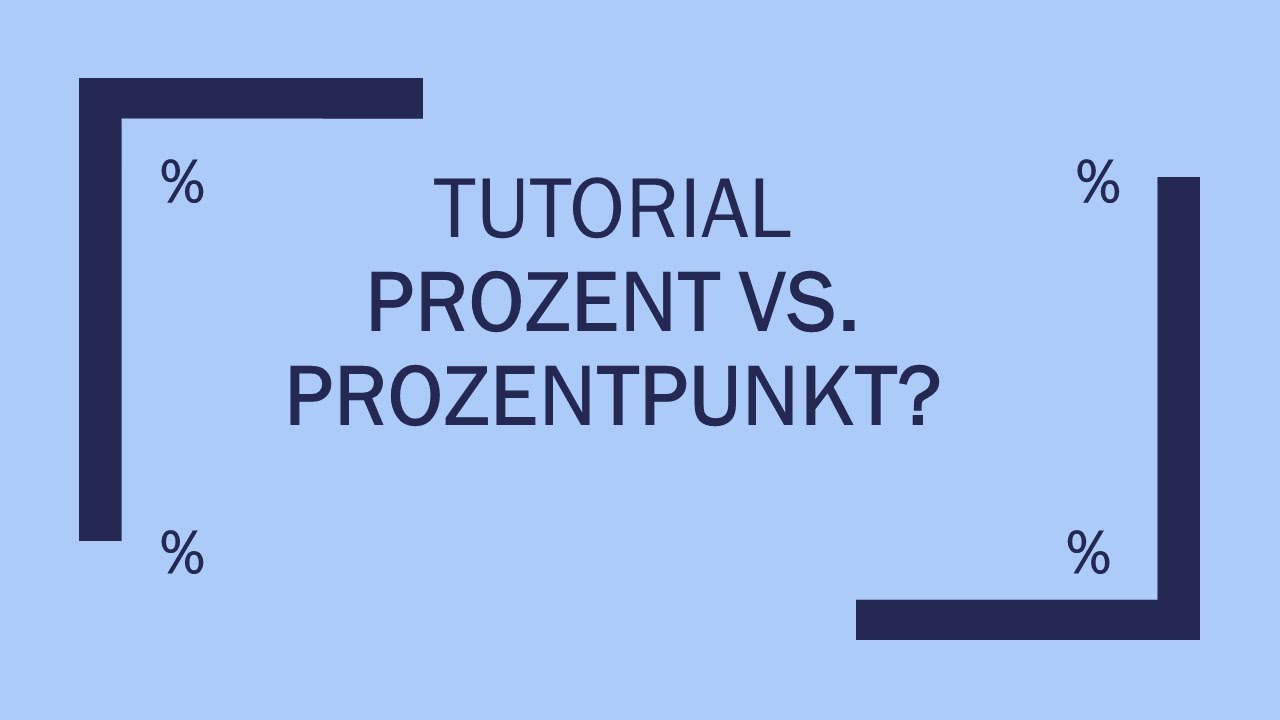 Stata 05.4: Prozente vs. Prozentpunkte - YouTube