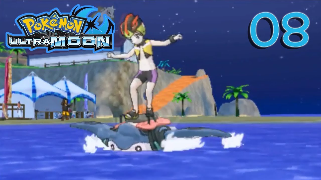 Pokemon Ultra Moon #08 - Mantine Surf ก็สนุกดีนะ (Pokemon Ultra Sun ...
