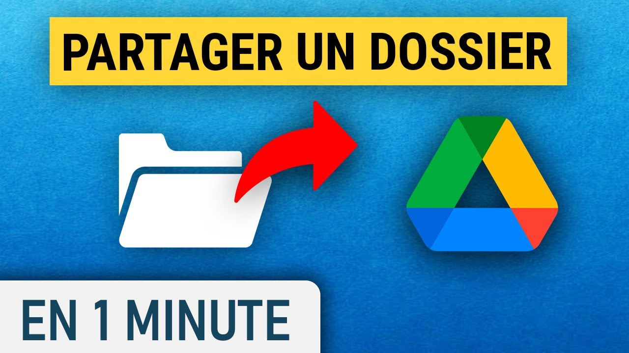 Partager un dossier sur Google Drive - YouTube