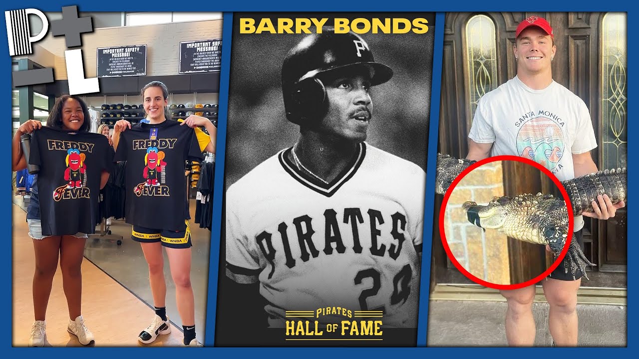 Caitlin Clark Meets Her Twin, Barry Bonds Pirates Hall of Fame, Carson ...