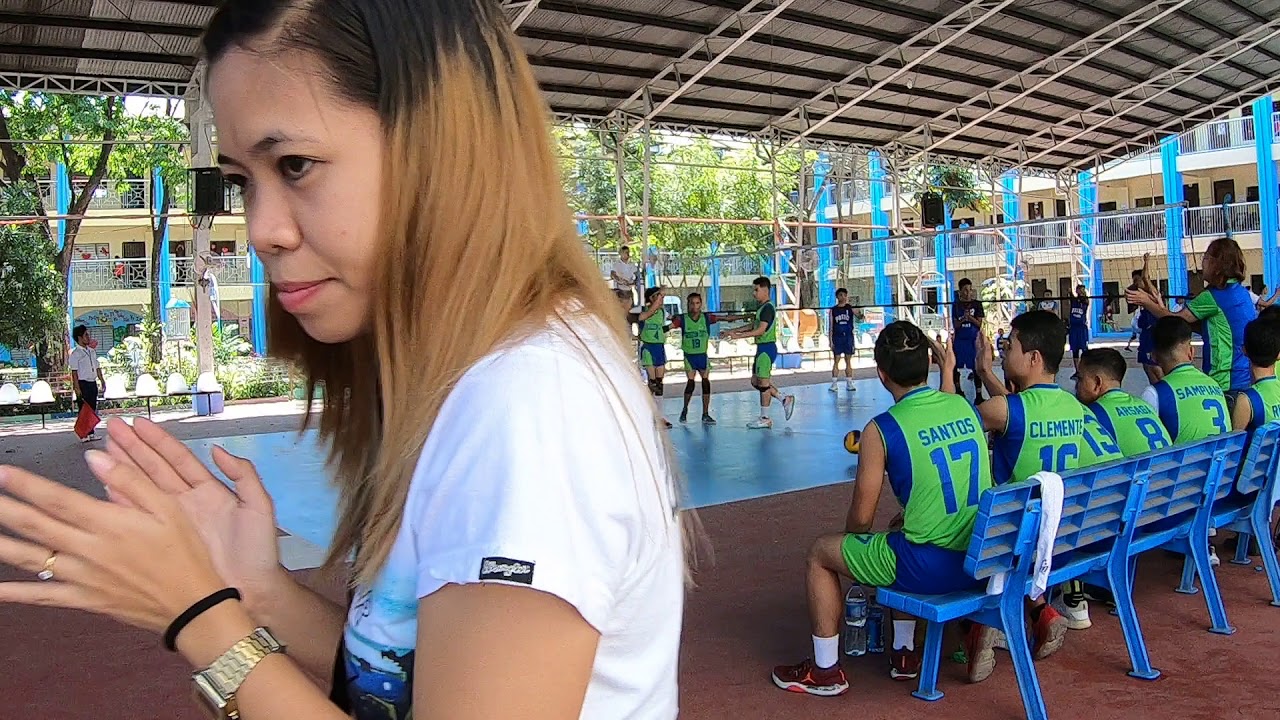 Quezon City - H.I Mens Volleyball Team NCR Palaro - Game 2 - YouTube