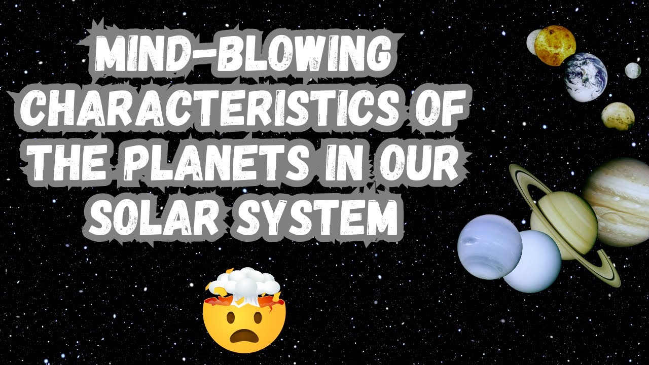 Journey Through Space Discovering the Unique Planetary Features - YouTube
