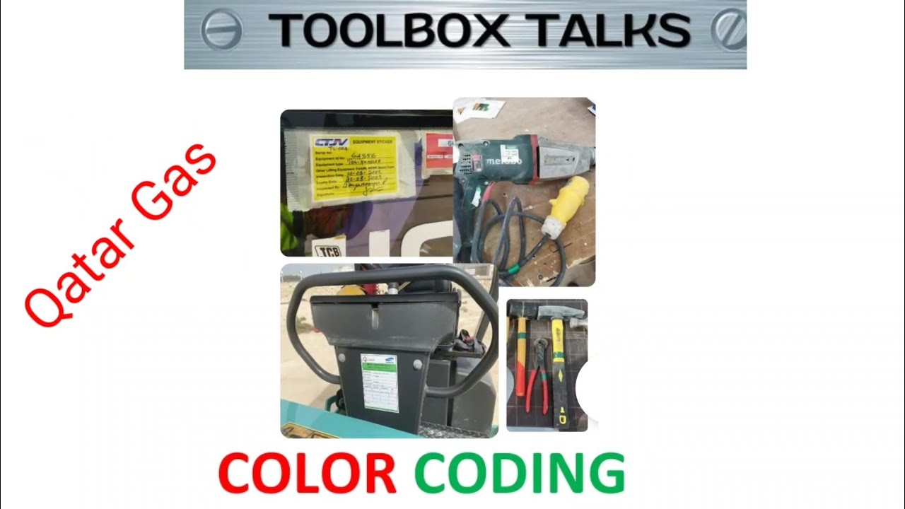 Colour Coding in Qatar Gas TBT - YouTube