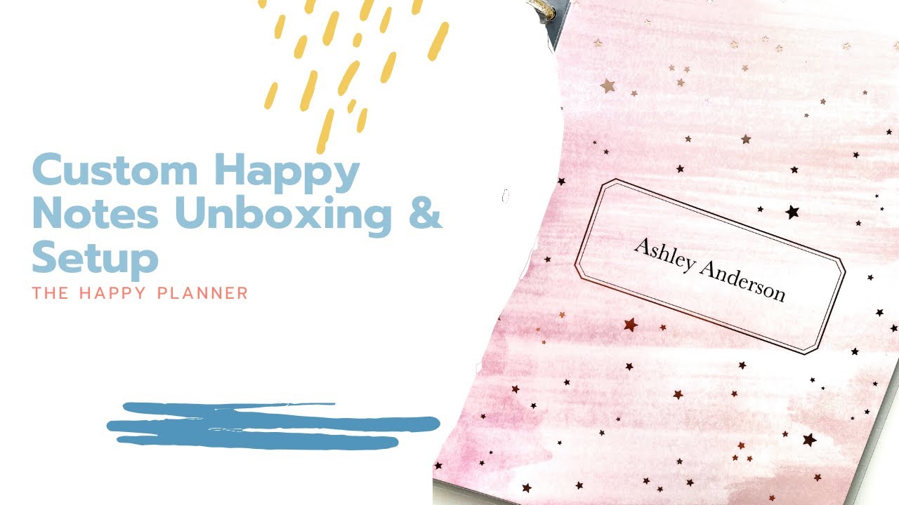 Custom Happy Notes Unboxing & Setup! | So Exciting!!! - YouTube