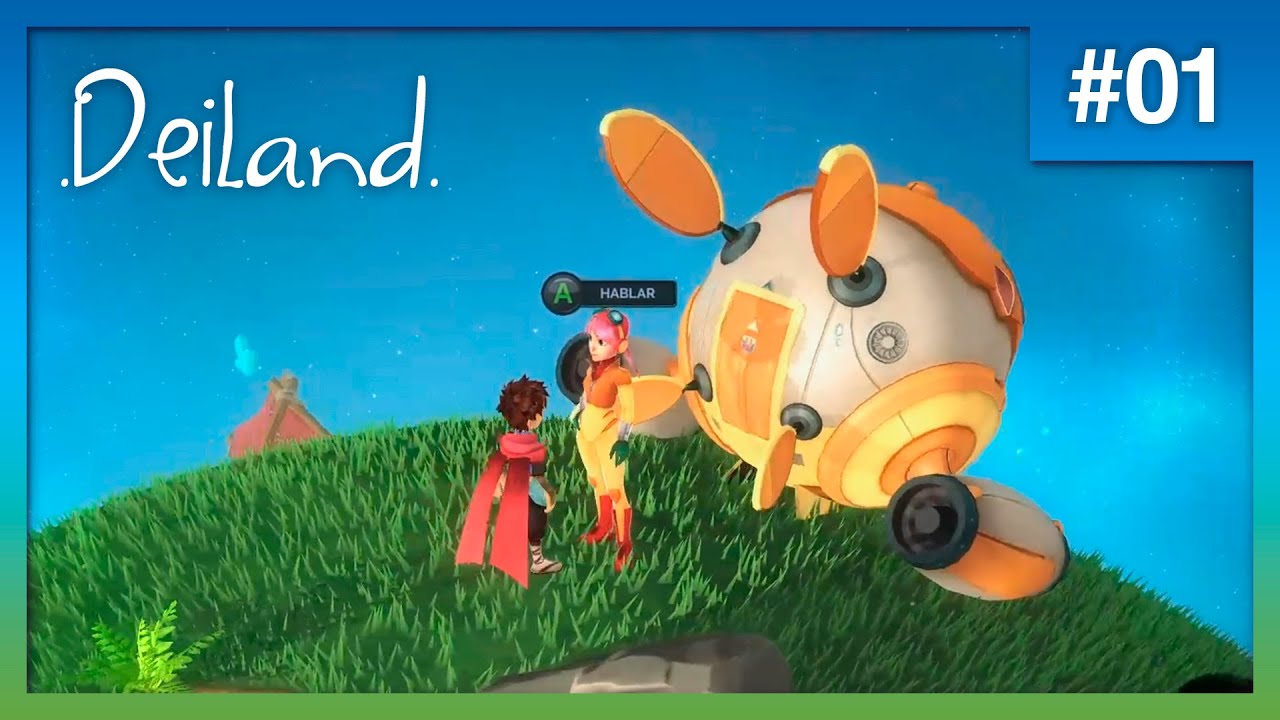 Deiland | PC Steam | #01 (Primeros pasos en mi pequeño planeta con Arco y Mûn) - YouTube