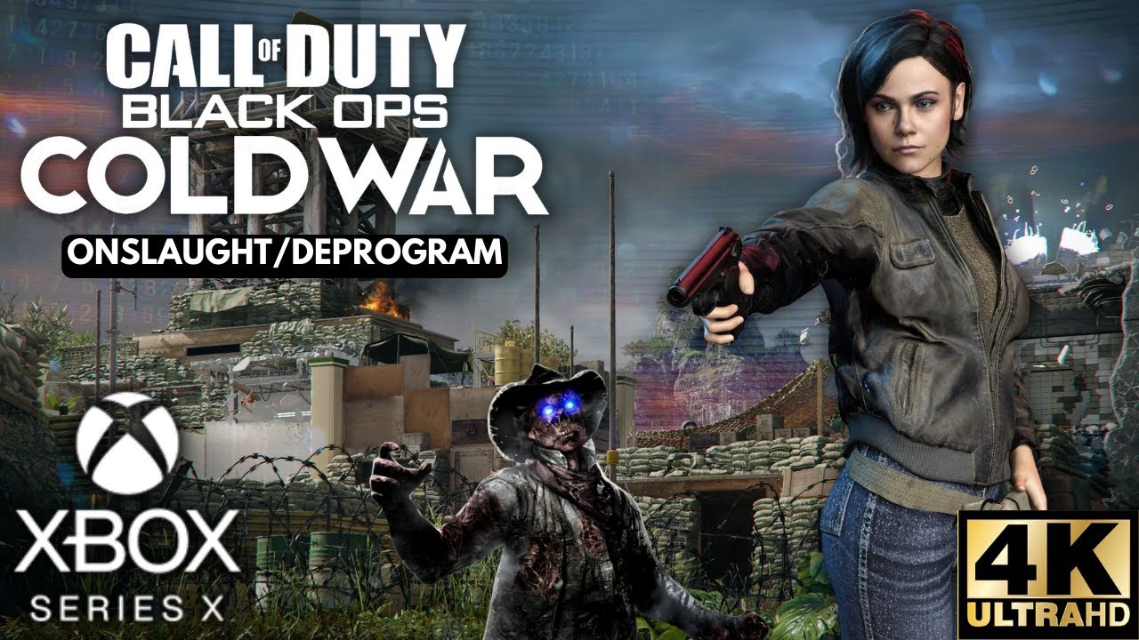 Call of Duty: Black Ops Cold War Zombies Gameplay | Onslaught on ...