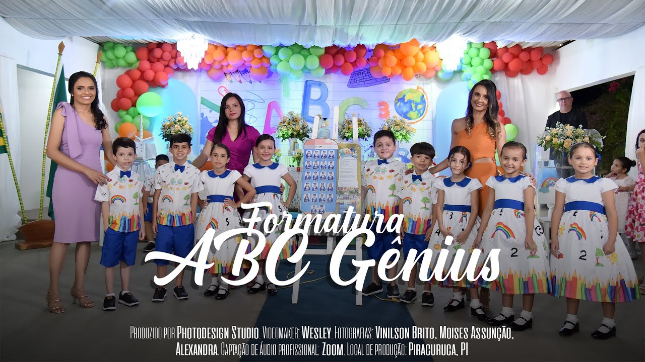 Formatura ABC GENIUS - 2024 🎓 ️ - YouTube