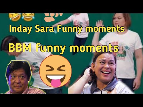 Inday Sara at BBM funny moments 🤭#bbm #duterte #kiko #sara #bbmsara2022 ...