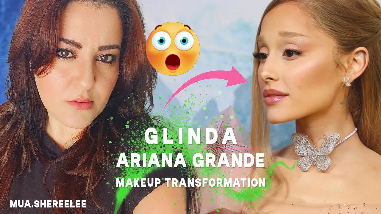 Watch this WICKED Makeup Transformation of Ariana Grande as Glinda ...