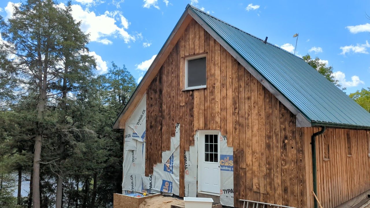 BURNT HEMLOCK SIDING - YouTube