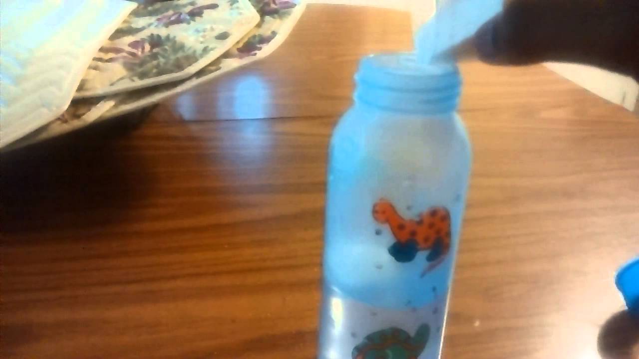 Easy way to make fake milk for your reborn - YouTube